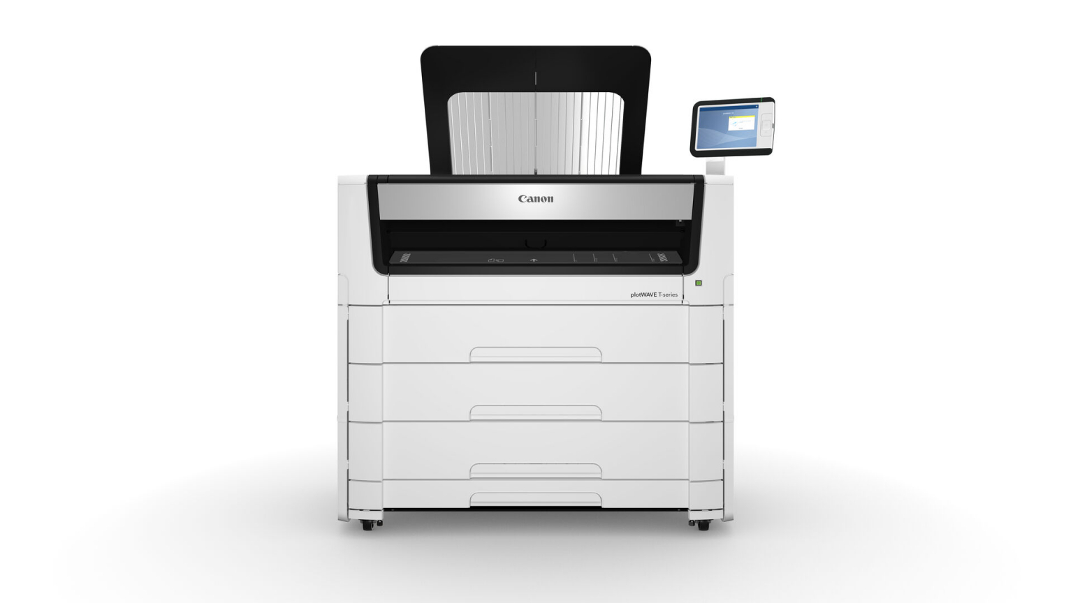 low resolution-PlotWAVE_T75_NoAlertlight_NoScanner_AngleFront - Canon Production Printing