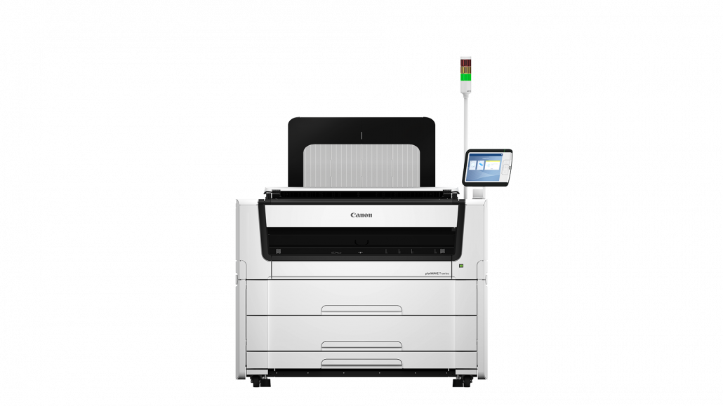 plotWAVE_T50_T55_Alertlight_Scanner_Front - Canon Production Printing
